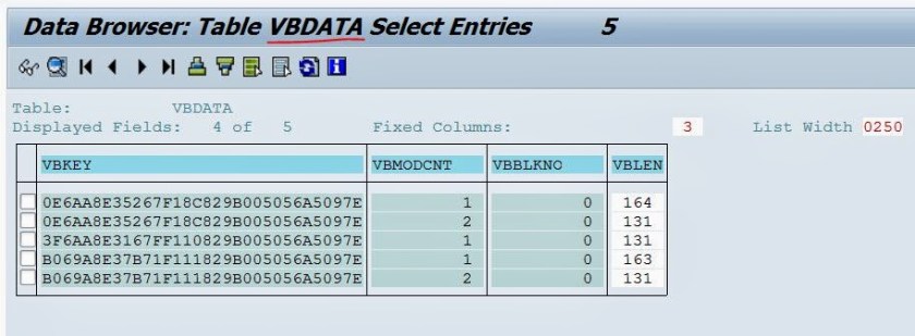 SAP LUW & DB LUW – 2 – SAPCODES