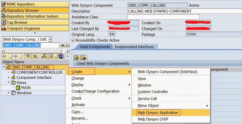 Calling A Webdynpro Application from another Webdynpro Application ...