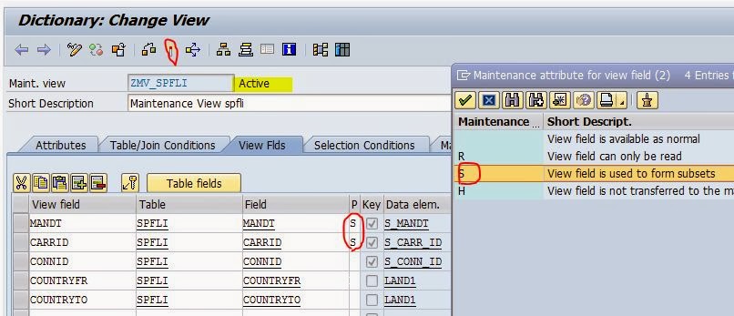View Cluster – SAPCODES