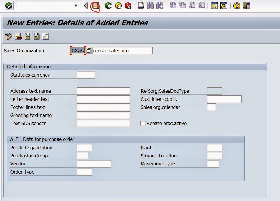 Setting up Sales Area In SD Customizing – SAPCODES
