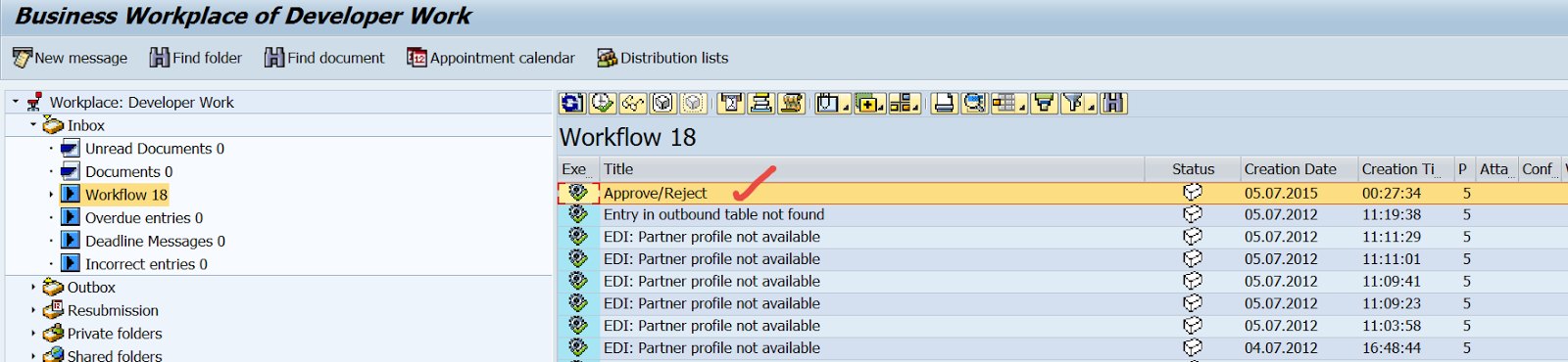 User Decision Step – SAPCODES