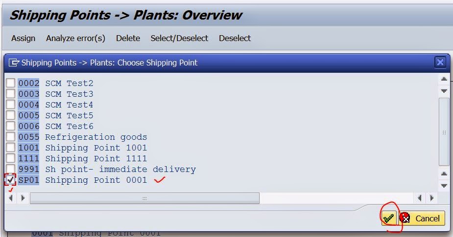 Creating a Plant, Storage Location & Shipping point & Linking them ...