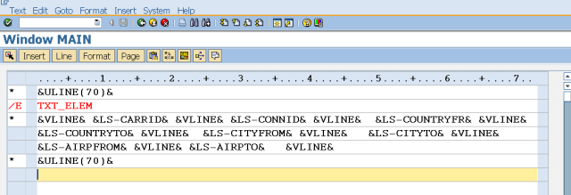 CONTROL_FORM in Script – SAPCODES