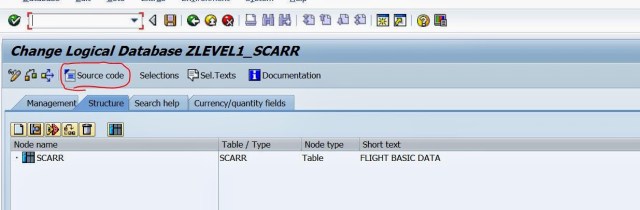 Logical Data Base- Single Node – SAPCODES