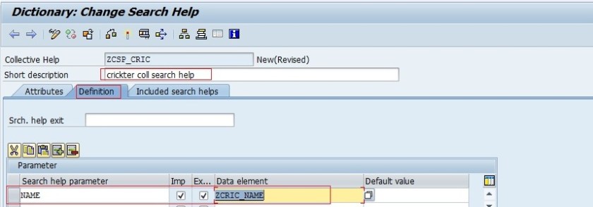 Collective Search Help – SAPCODES