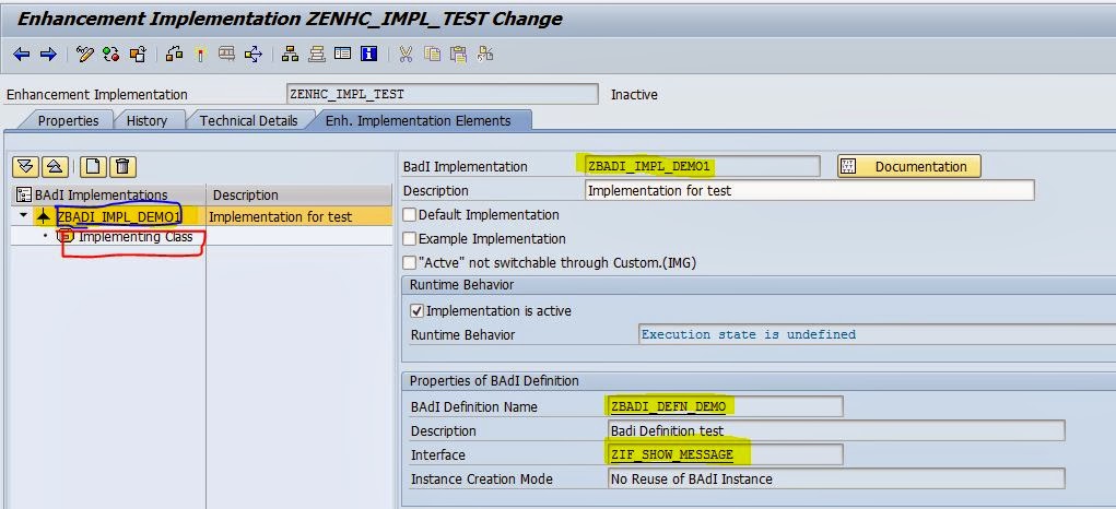 BAdI FallBack Class – SAPCODES
