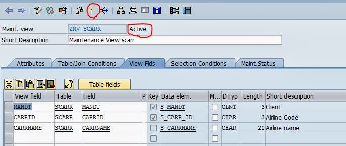 View Cluster – SAPCODES