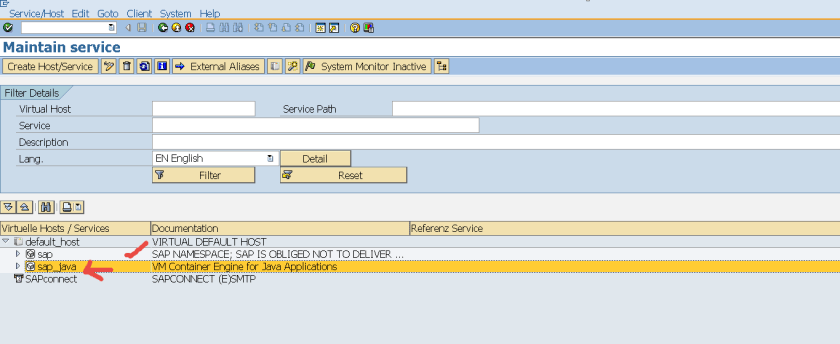 How get to know SAP_JAVA engine is active or not – SAPCODES