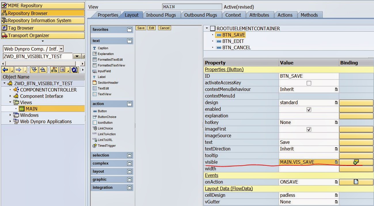 Enabling & Disabling Button at Run time – SAPCODES