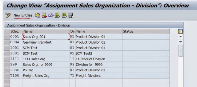 Setting up Sales Area In SD Customizing – SAPCODES