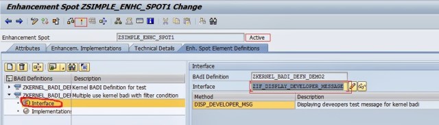 Kernel BAdI with Multiple use (Multiple Implementation) with Filter ...