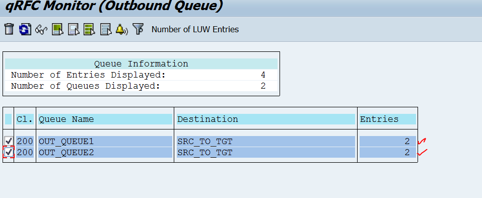 qRFC with Outbound Queue & Inbound Queue between two different SAP ...