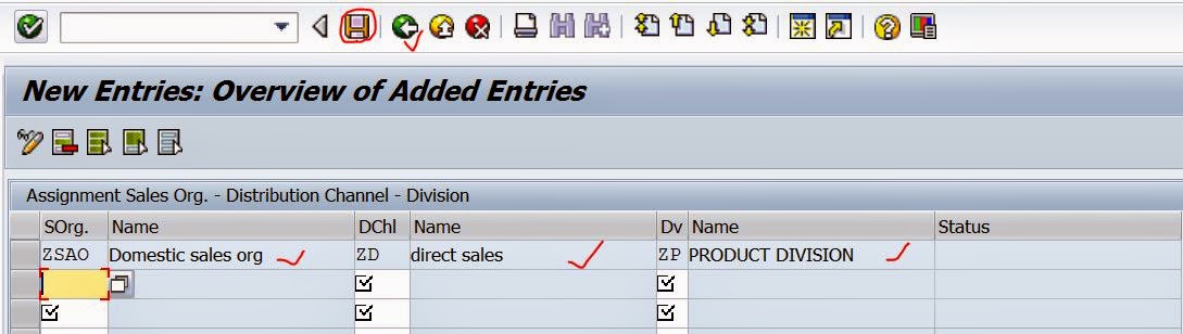 Setting up Sales Area In SD Customizing – SAPCODES