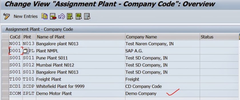 Creating a Plant, Storage Location & Shipping point & Linking them ...