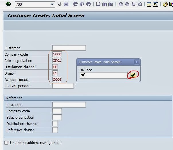 BDC with Call Transaction without Messge Handling – SAPCODES