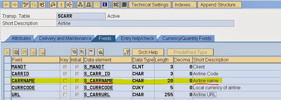 Field Exit – SAPCODES