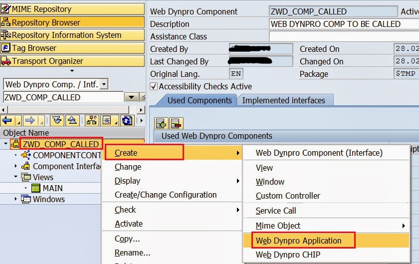 Calling A Webdynpro Application from another Webdynpro Application ...
