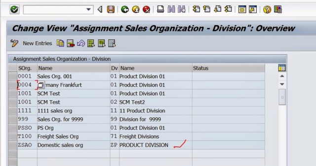 Setting up Sales Area In SD Customizing – SAPCODES