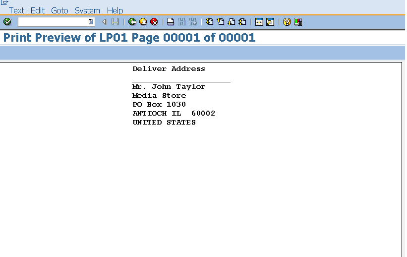 ADDRESS – ENDADDRESS in Script – SAPCODES