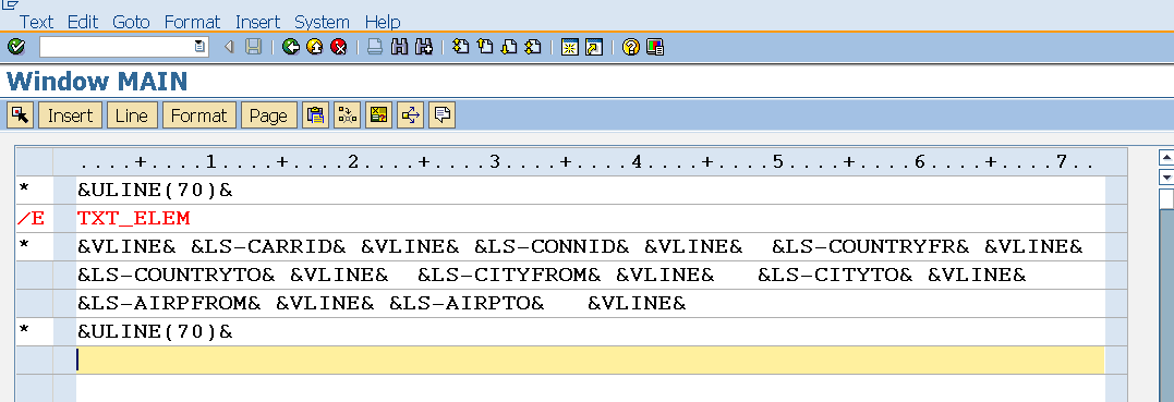 CONTROL_FORM in Script – SAPCODES