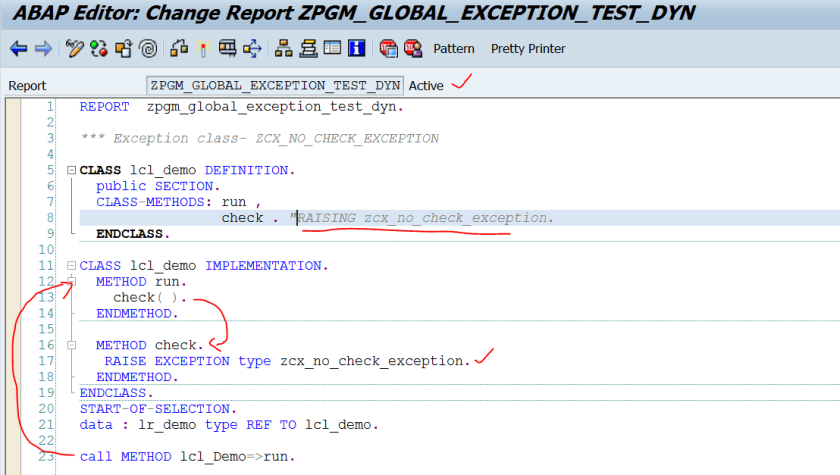 OO EXCEPTION- CX_NO_CHECK – SAPCODES
