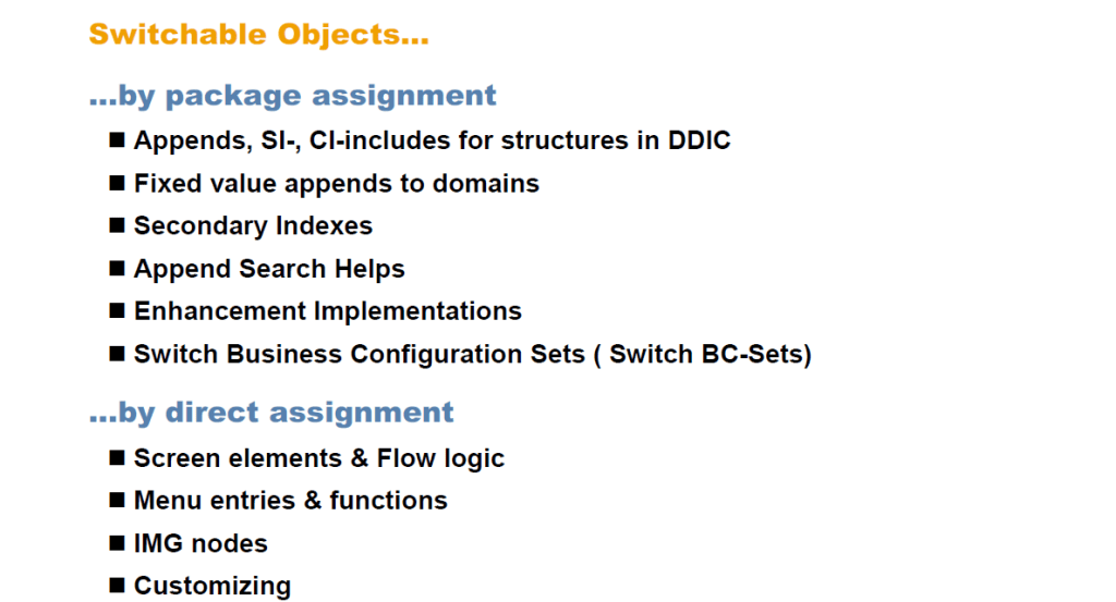 Switch Frame Work – SAPCODES