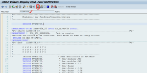 Searching Enhancement Point & Section – SAPCODES