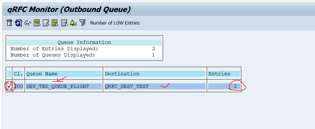 qRFC with outbound Queue ( no Inbound Queue) – SAPCODES