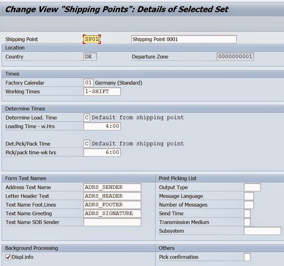 Creating a Plant, Storage Location & Shipping point & Linking them ...