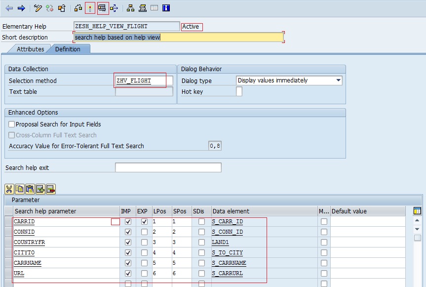 Search Help With Help View – SAPCODES