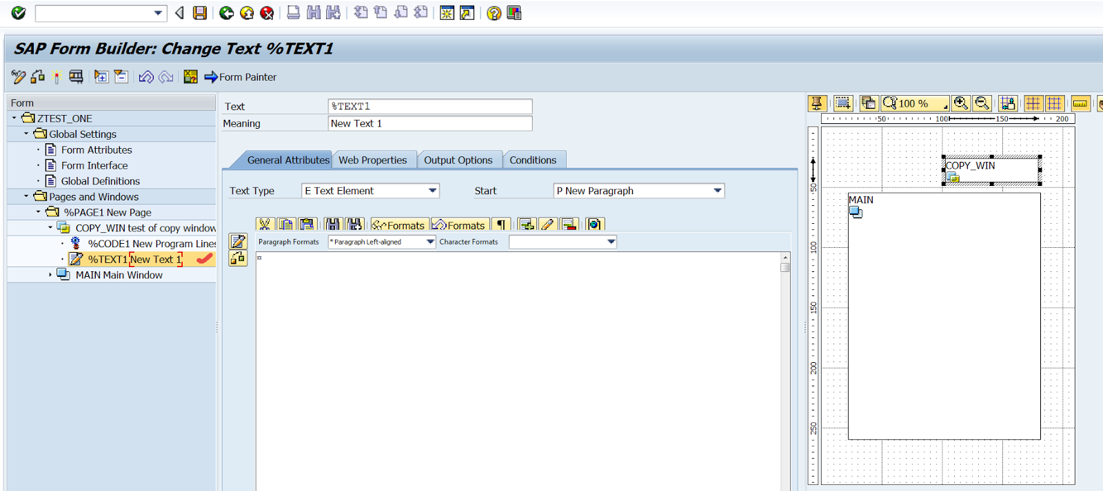 Copy Window in Smartform – SAPCODES