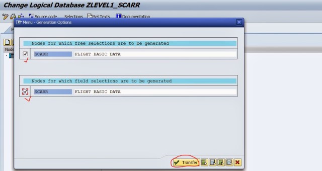 Logical Data Base- Single Node – SAPCODES