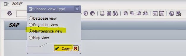View Cluster – SAPCODES