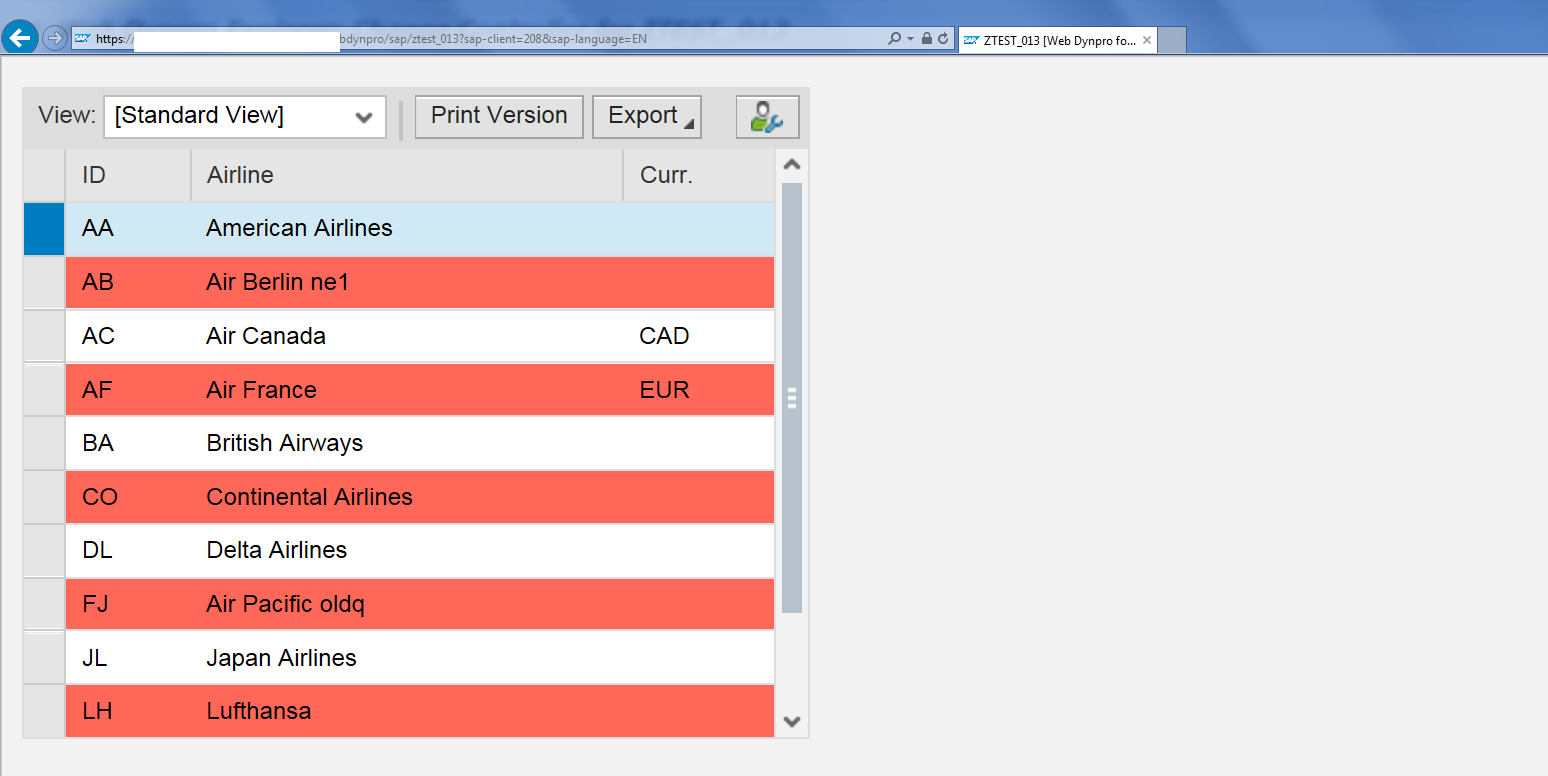 ALV with row color – SAPCODES