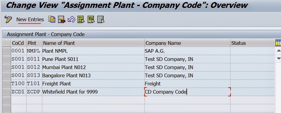 Creating a Plant, Storage Location & Shipping point & Linking them ...