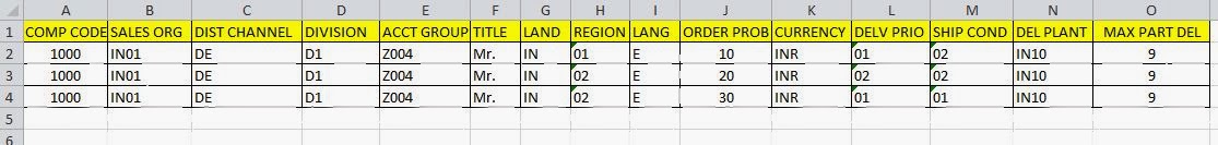 BDC with Call Transaction without Messge Handling – SAPCODES