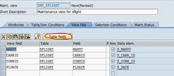 View Cluster – SAPCODES