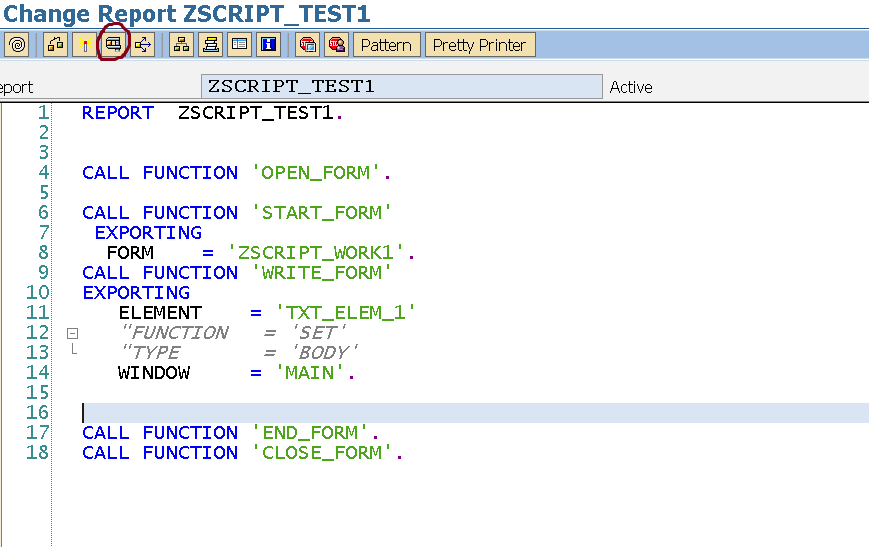 PROTECT – ENDPROTECT in Script – SAPCODES