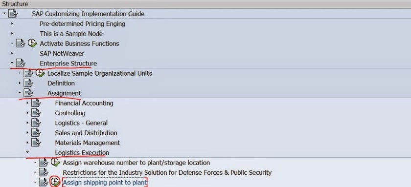 Creating a Plant, Storage Location & Shipping point & Linking them ...