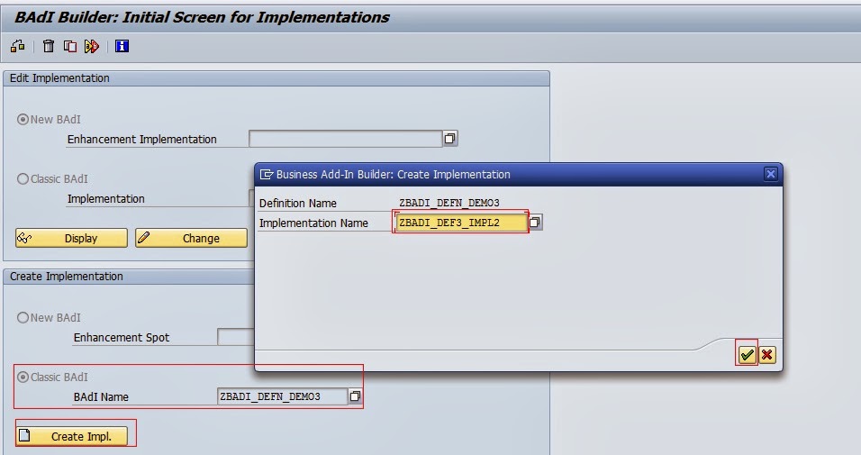 Classic BADI with Multiple Use (Multiple Implementation) with Filter ...