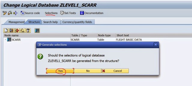 Logical Data Base- Single Node – SAPCODES