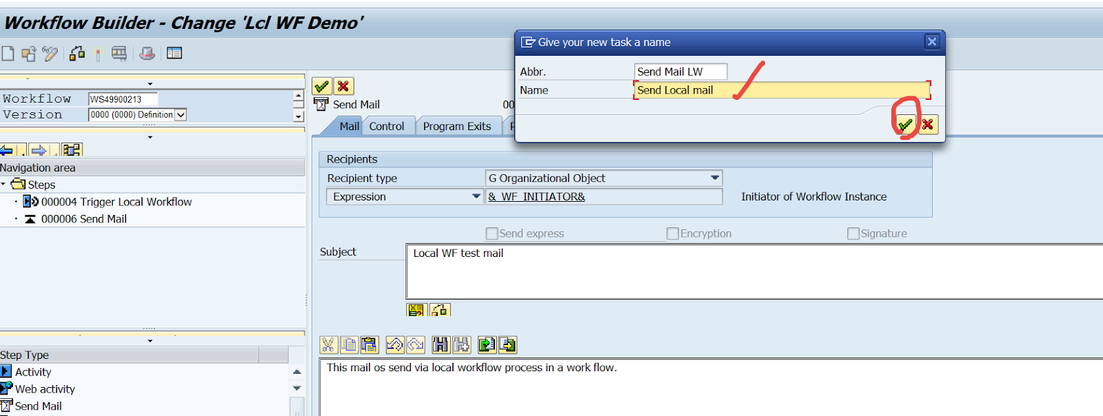 Uses of Local Workflow in Main Work flow – SAPCODES