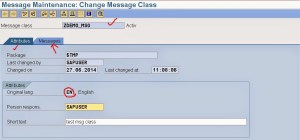 Message Text Translation in SE91 – SAPCODES