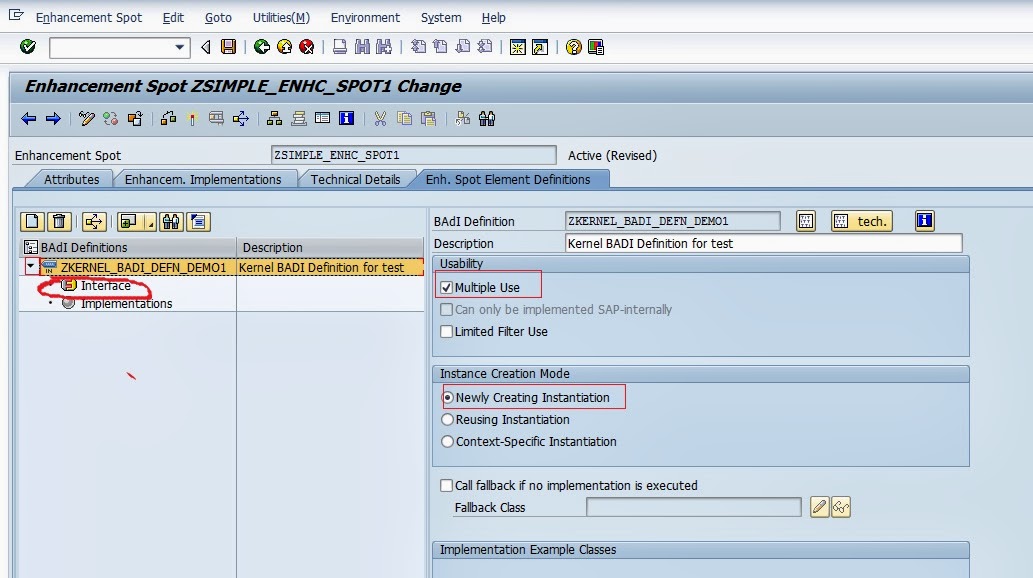 Kernel BAdI with Multiple use (Multiple Implementation) without Filter ...