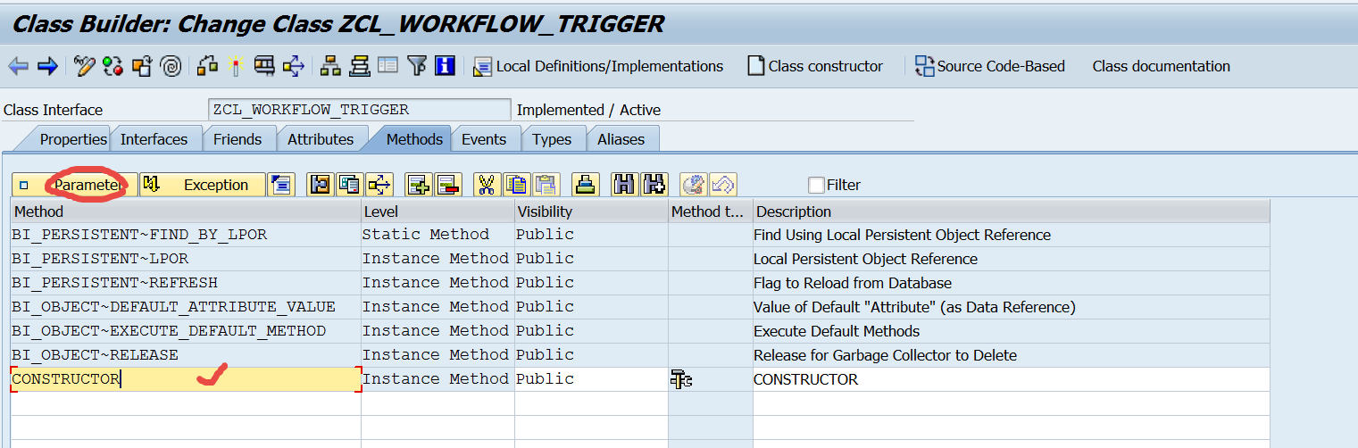 Triggering work flow with class event – SAPCODES