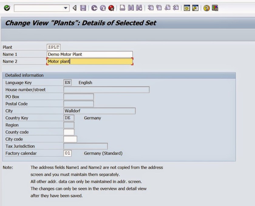 Creating a Plant, Storage Location & Shipping point & Linking them ...