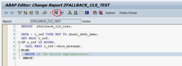 BAdI FallBack Class – SAPCODES