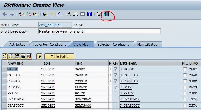 View Cluster – SAPCODES