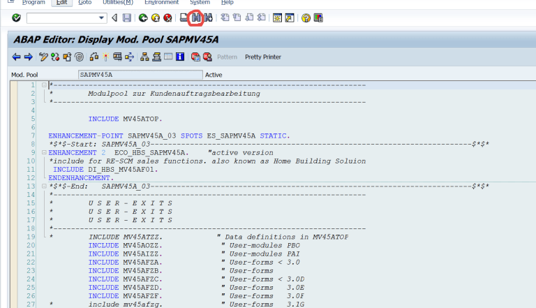 How to Search User Exit – SAPCODES