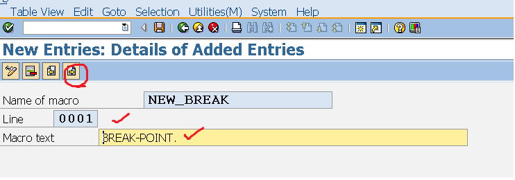 Global Macro – SAPCODES